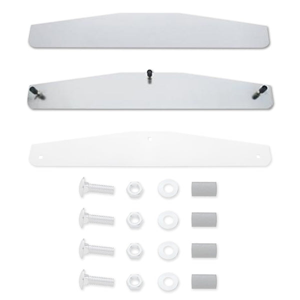 United Pacific 4" X 24" Stainless Steel Mud Flap Weights with Welded S ...