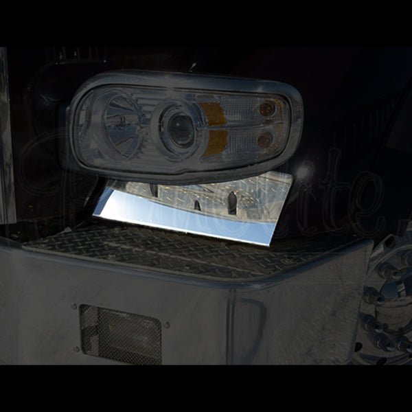 2013+ Peterbilt 567 Set-Back Axle Stainless Steel Fender Guards ...