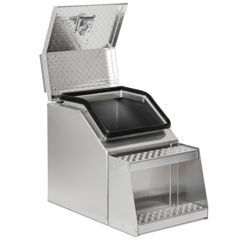 Iconic Metal Gear - 16" Big Mouth Step Box with Checker Lid – Berube's ...