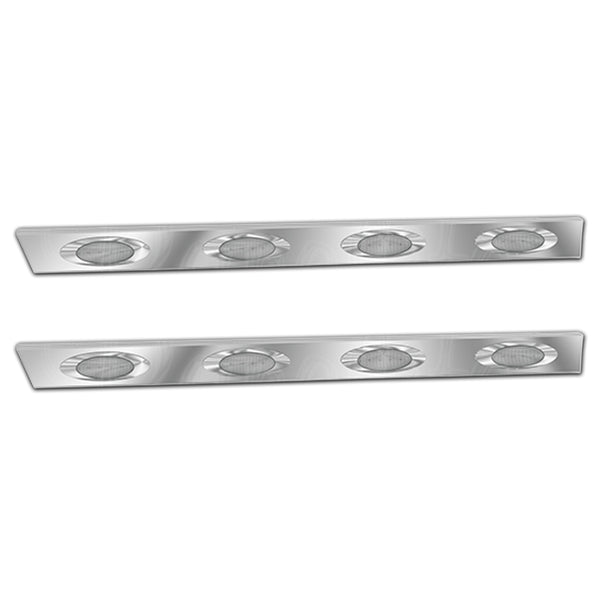 Panelite - 3" Wide Stainless Steel Cab Panels – Berube's Truck Accessories