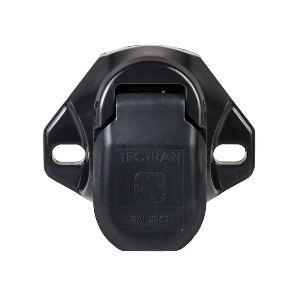 Tectran - 7-Way Poly ‎Bull Nose Socket (Ring Terminals & Split Pin ...