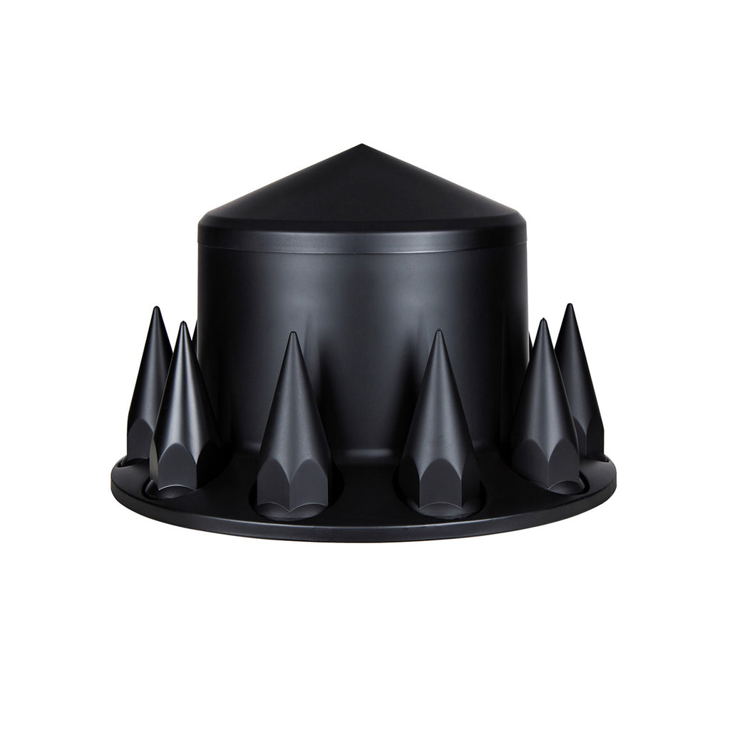 Pointed Rear Axle Cover With 33mm Spike Thread-On Nut Covers - Matte B ...