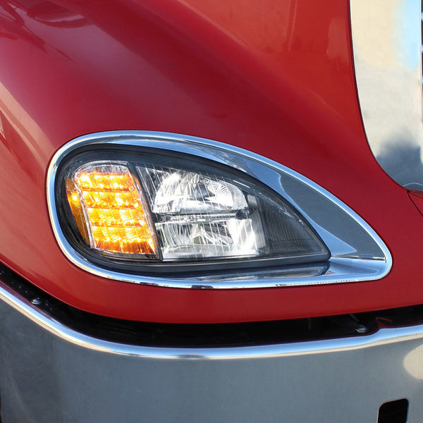 United Pacific - Blackout LED Headlight For 2001-2020 Freightliner Col ...