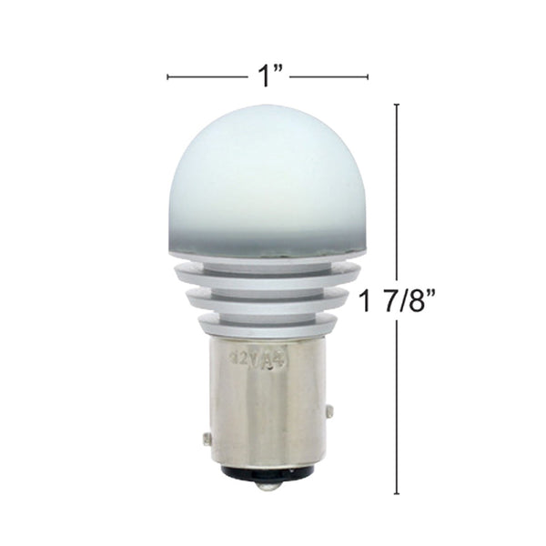 United Pacific - High Power 1157 LED Bulb (Amber, Red or White ...