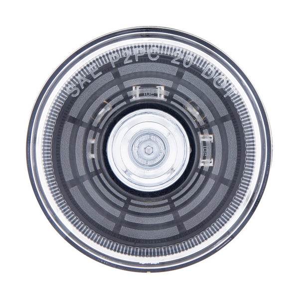 4 LED 2-1/2" Round Abyss Clearance/Marker Light - Amber, Red or White ...