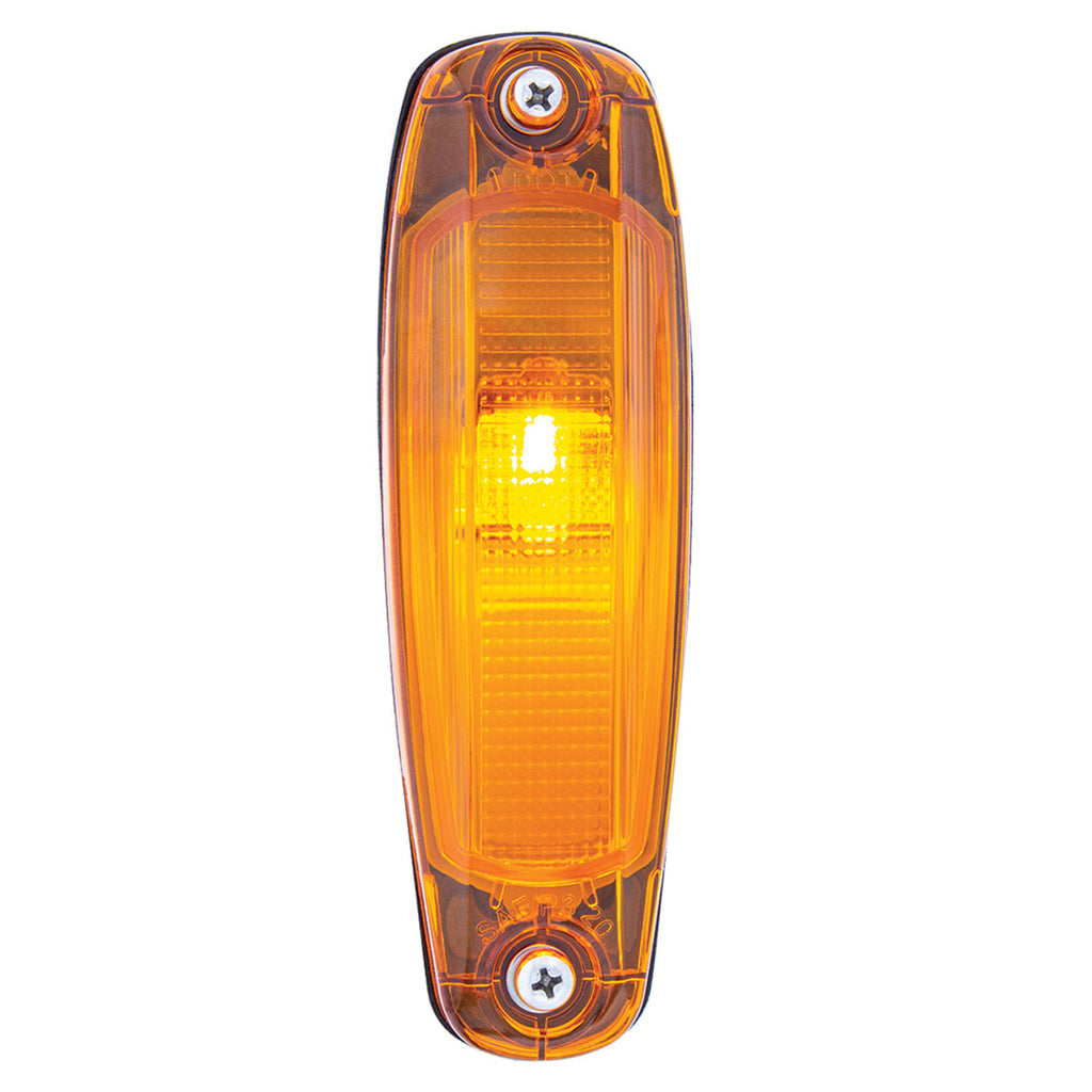 2 LED Cab Light For 2018-2024 Freightliner Cascadia - Amber LEDs (Ambe ...