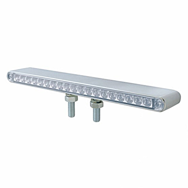 United Pacific - 38 LED 12" Reflector Double Face Light Bar - Amber LE ...