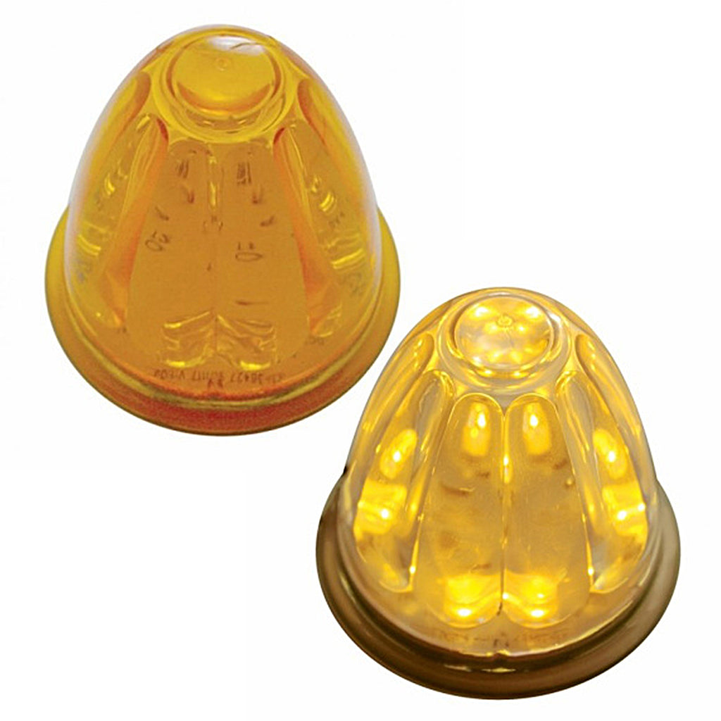 United Pacific - 11 LED Watermelon Light - Amber LEDs (Amber or Clear ...