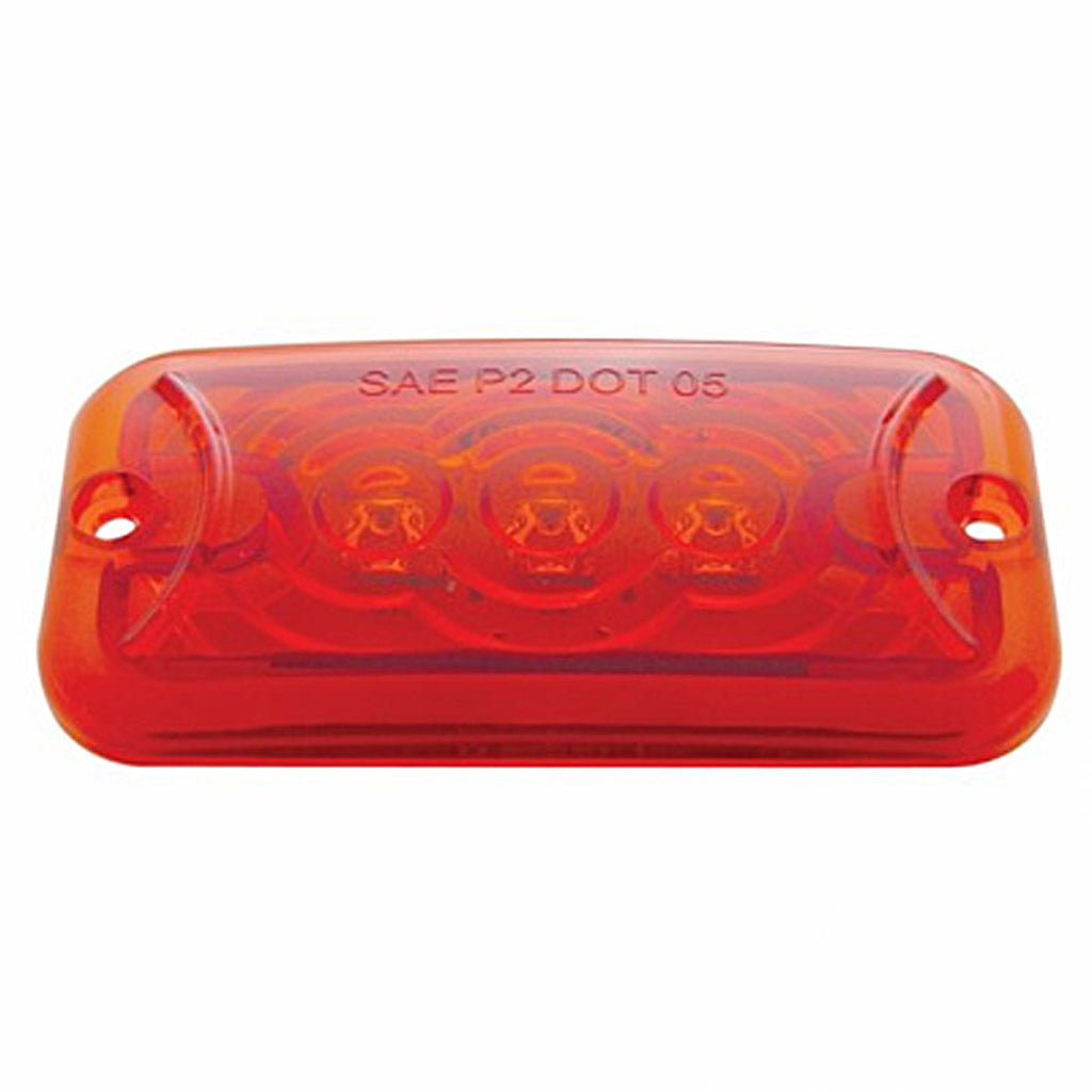 3 LED Clearance Marker Light - Amber or Red LEDs (Amber, Red or Clear ...