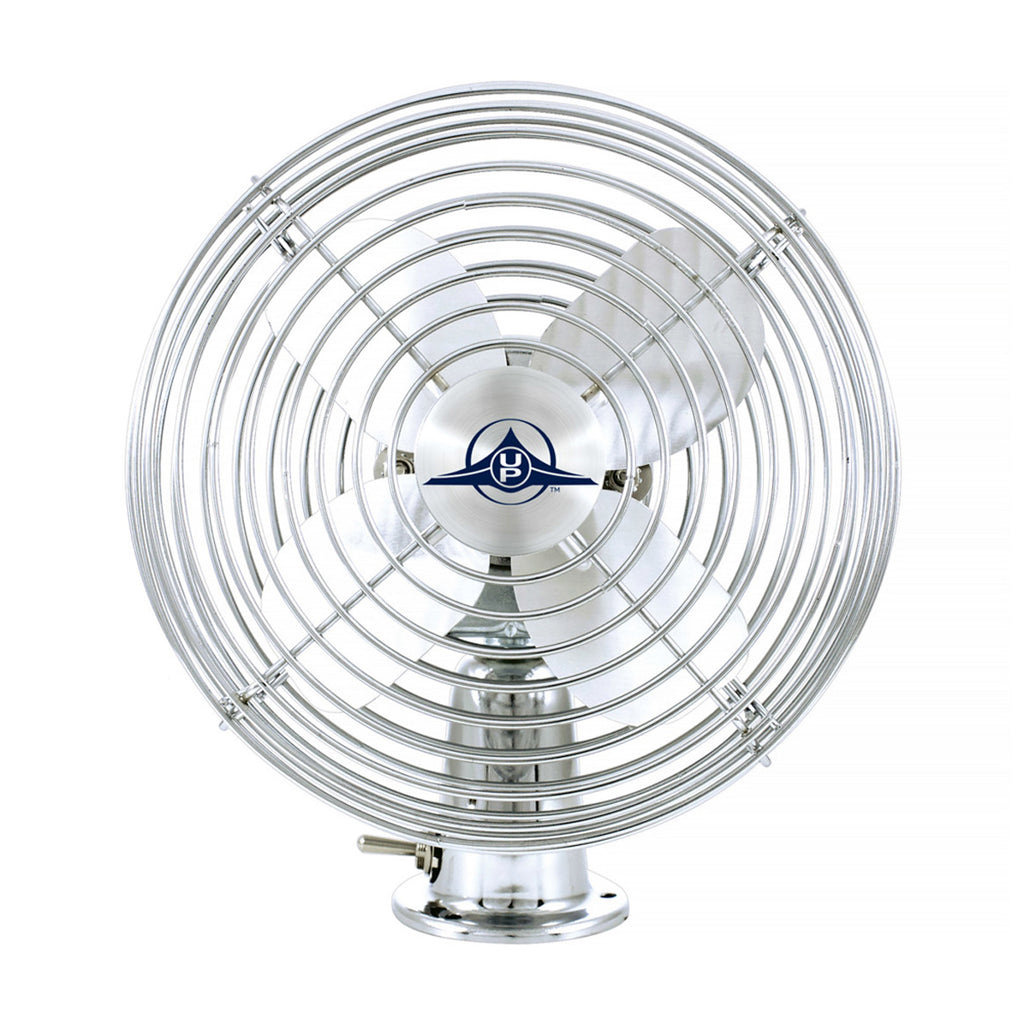 United Pacific - Chrome 6" Heavy Duty Fan - 12V – Berube's Truck ...