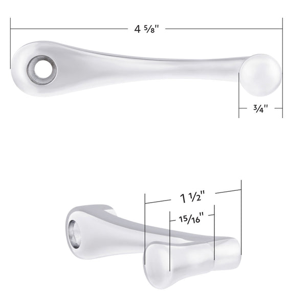 United Pacific - Chrome Window Crank Handle For Peterbilt Trucks ...