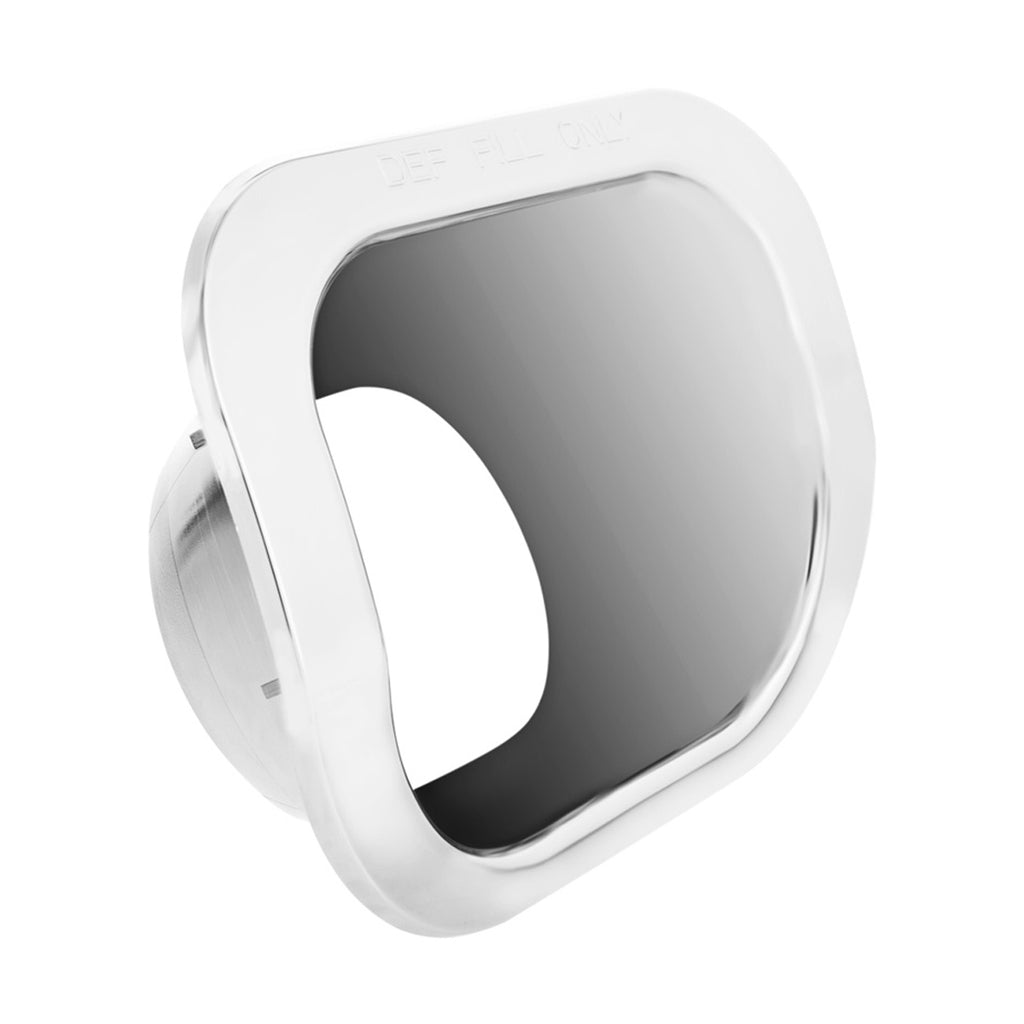 United Pacific - Chrome Plastic DEF Filler Trim For 2012-2021 Peterbil ...