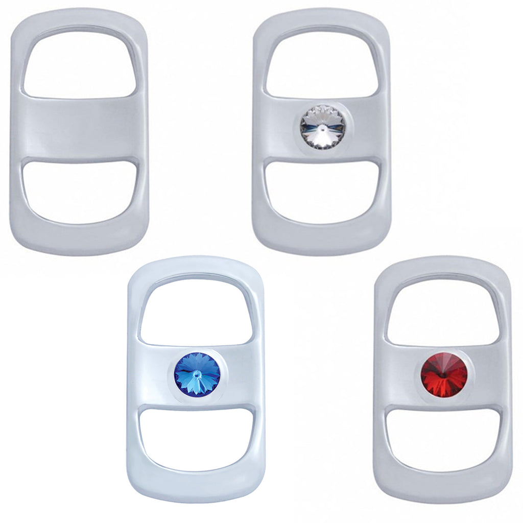 Rocker Switch Cover For Freightliner (3-Pack) - Plain, Blue, Clear or ...
