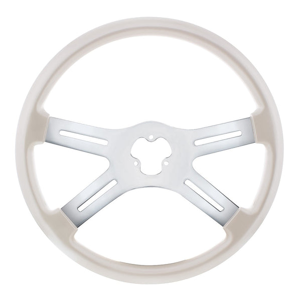 United Pacific - 18" Vibrant Color 4 Spoke Steering Wheel (Various Col ...