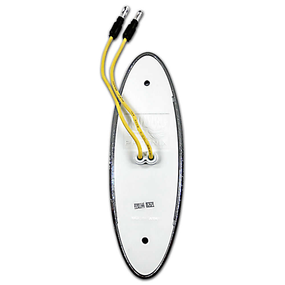 Phoenix Design P1 LED Amber/Clear Marker/Clearance Light with .180 Bul ...