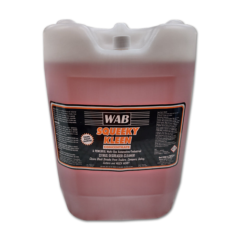 WAB Squeeky Kleen Cleaner - Orange (1 Qt. or 1 Gal. or 5 Gal ...