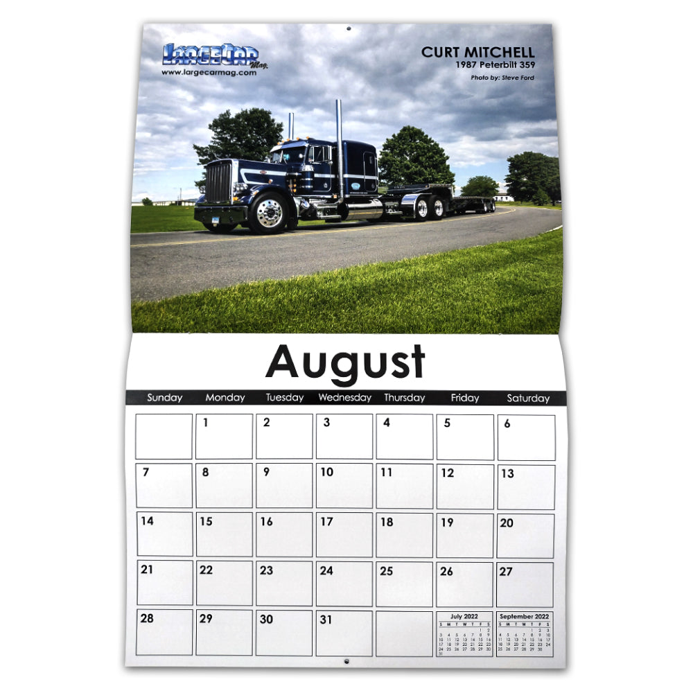 Large Car Magazine's 12 Month Calendar for 2022 – Berube's Truck ...