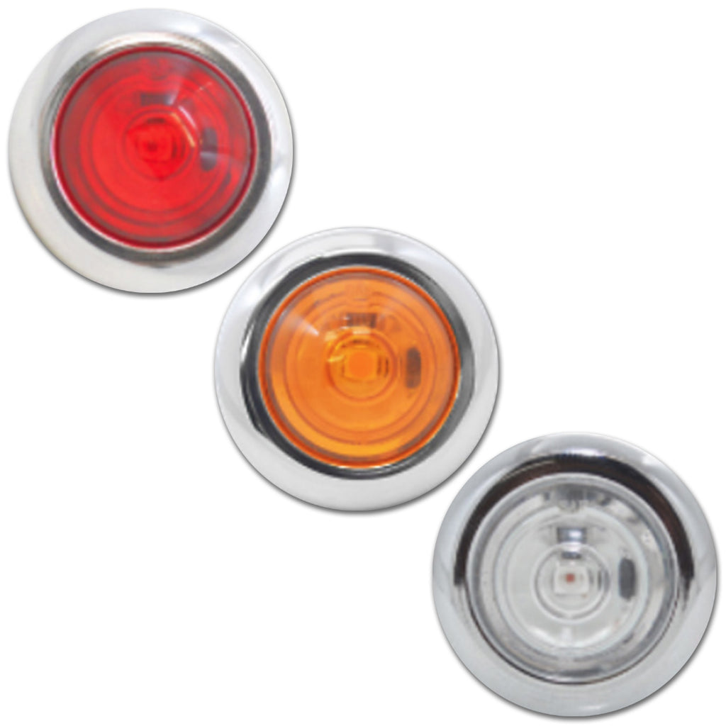 Phoenix Design - 3/4 Inch LED Bullet Lights With Bezel (Multiple Color ...