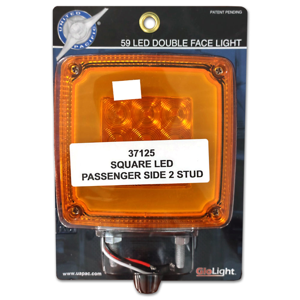 Square Double Face "GLO Light" LED Turn Signal @ Berubes.com – Berube's ...