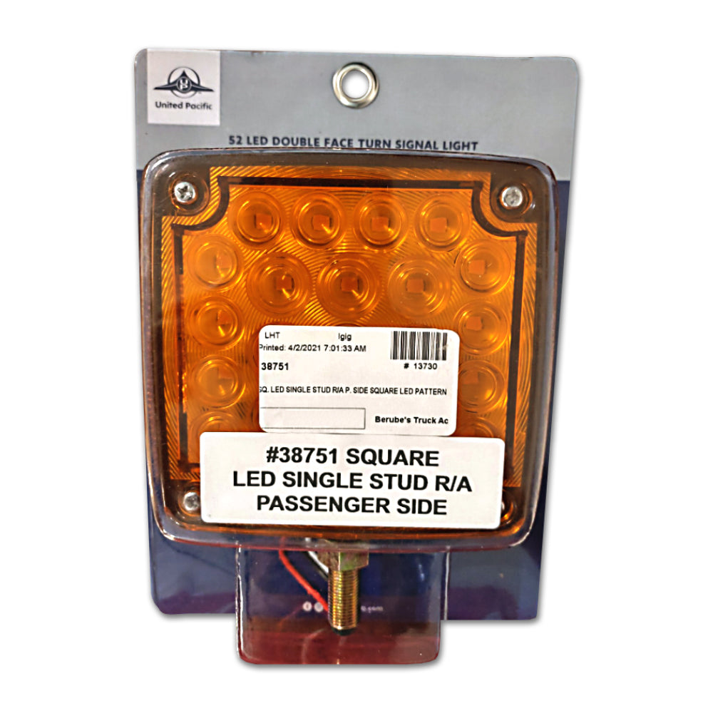 Products United Pacific 52 Diode 4.5" Square Double Faced Turn Signal ...