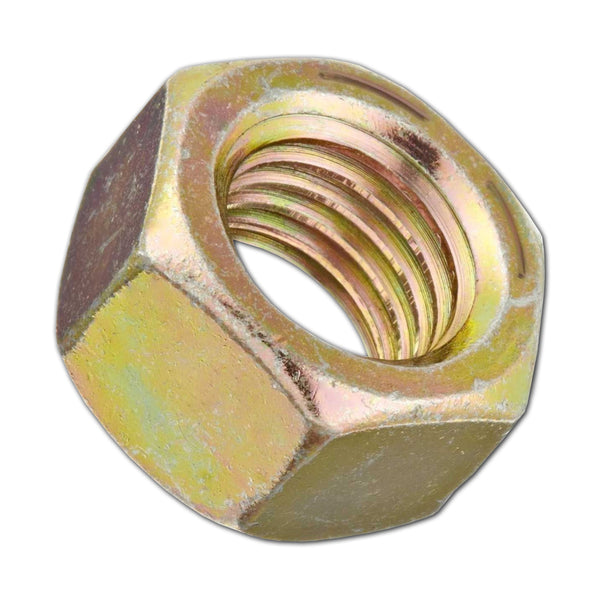 3/8"-16 Yellow Zinc Finish Hex Nut - Grade 8 – Berube's Truck Accessories