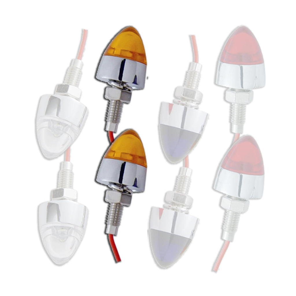 Chrome LED Bullet Nut Set (Pair) - Berubes – Berube's Truck Accessories
