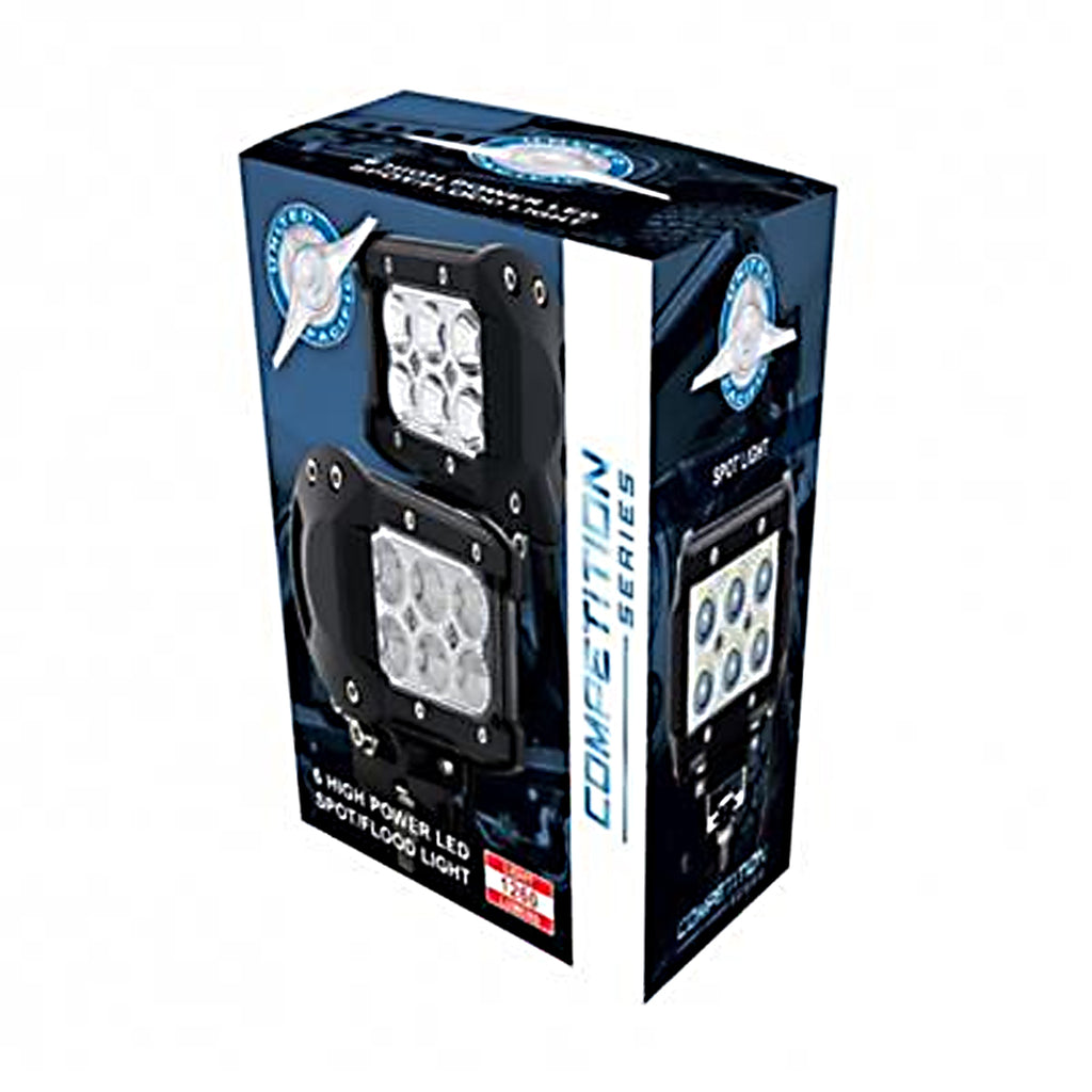 6 Inch High Power LED "Competition Series" Work Light - Spot Light ...