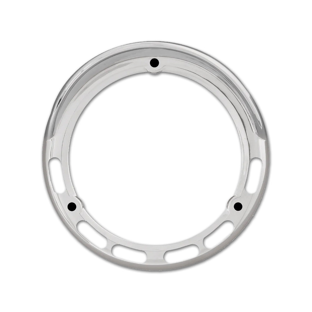 4" Round LED Pedestal Light Bezel w Visor – Berube's Truck Accessories