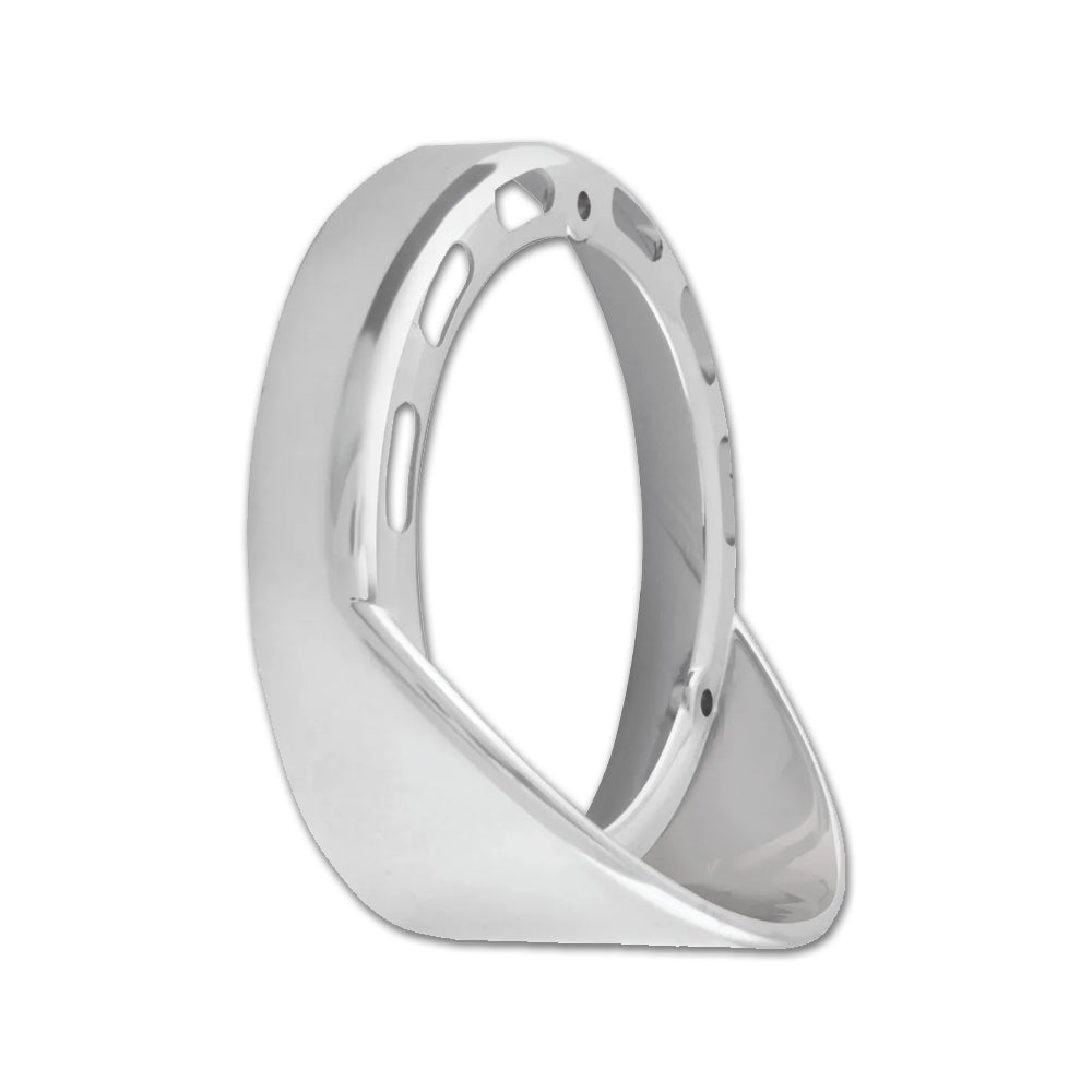 4" Round LED Pedestal Light Bezel w Visor – Berube's Truck Accessories