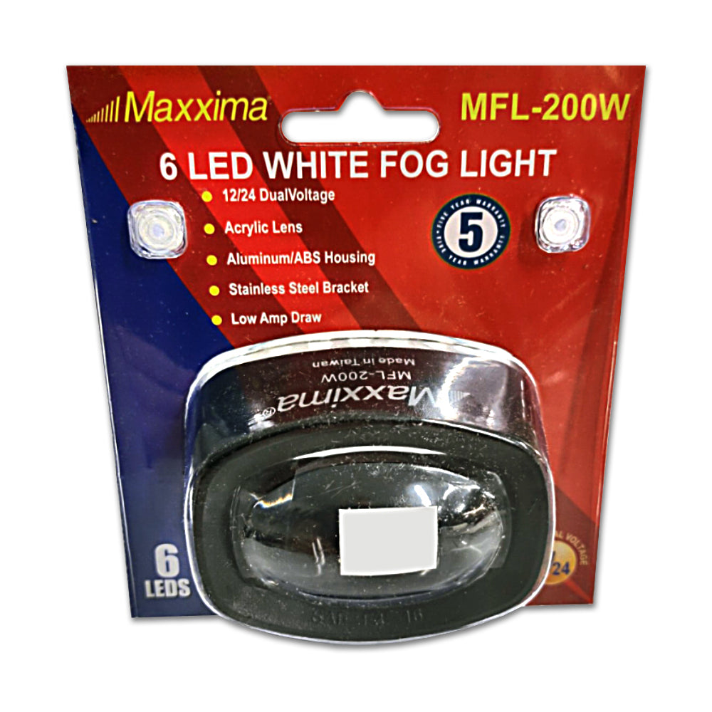 Fog Light by Maxxima Compact Mini White Fog Light 12/24V – Berube's ...