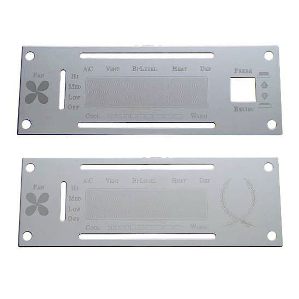 United Pacific AC Heater Control Plates – Berube's Truck Accessories
