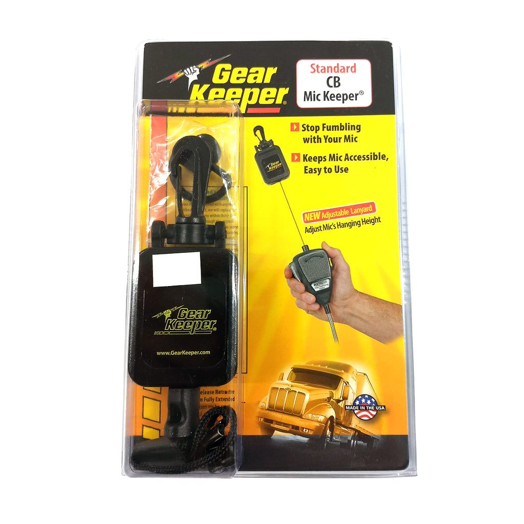 Gear Keeper CB Mic Keeper - Standard or Heavy Duty – Berube's Truck ...