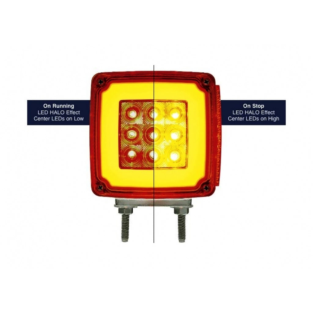 Square Double Face "GLO Light" LED Turn Signal @ Berubes.com – Berube's ...