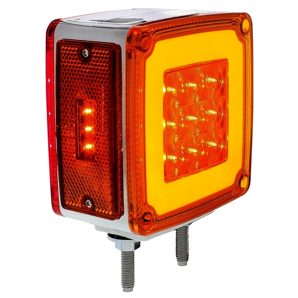 Square Double Face "GLO Light" LED Turn Signal – Berube's Truck Accessories