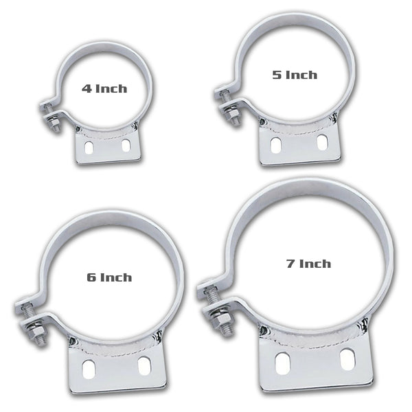 Grand Rock - Peterbilt Exhaust Stack Mounting Clamps – Berube's Truck ...