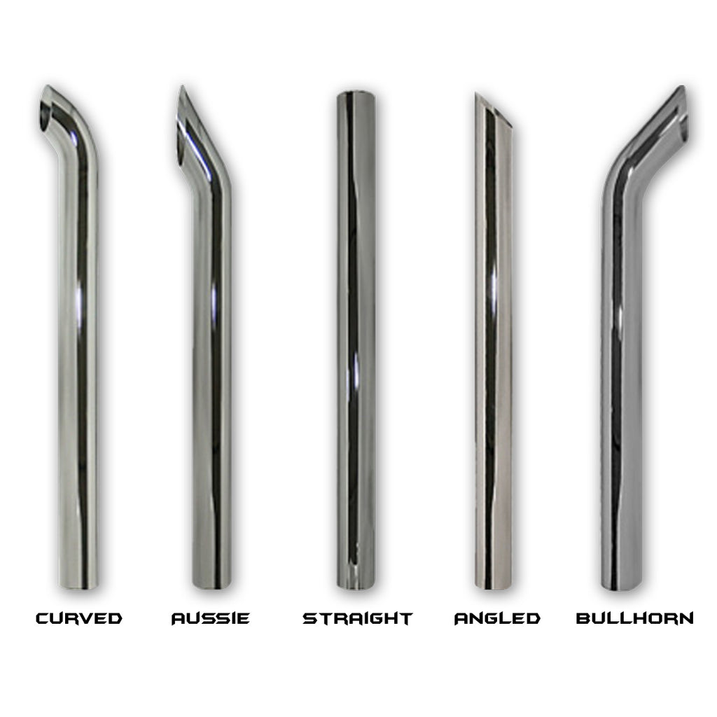 6" or 7" Stacks Reduced to 5" Chrome Exhaust Stacks – Berube's Truck ...