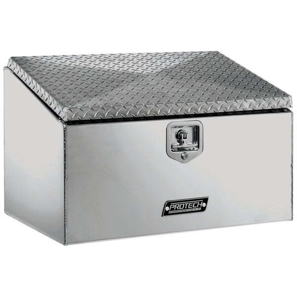 Polished Aluminum Slope Lid Tool Box – Berube's Truck Accessories