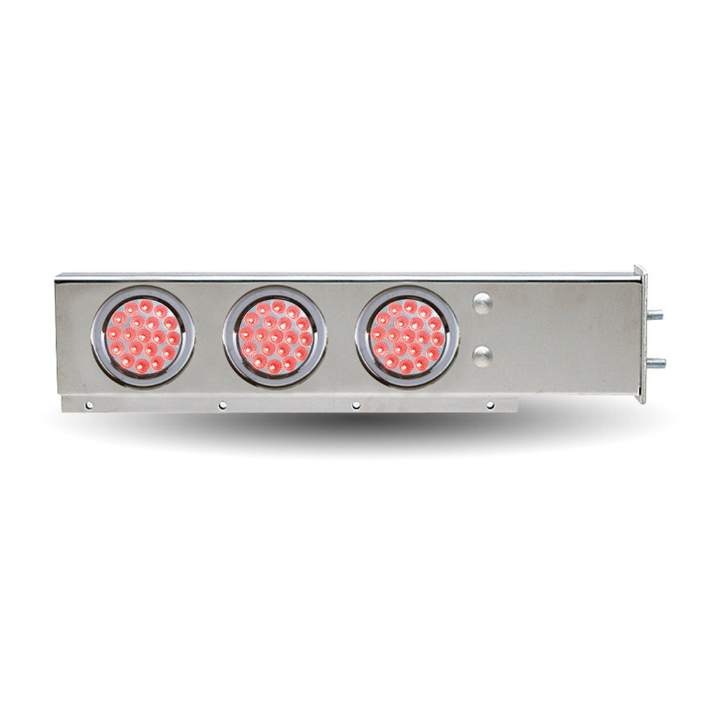 Stainless Steel Lighted Mud Flap Hangers with 3 x 4" Lights – Berube's ...
