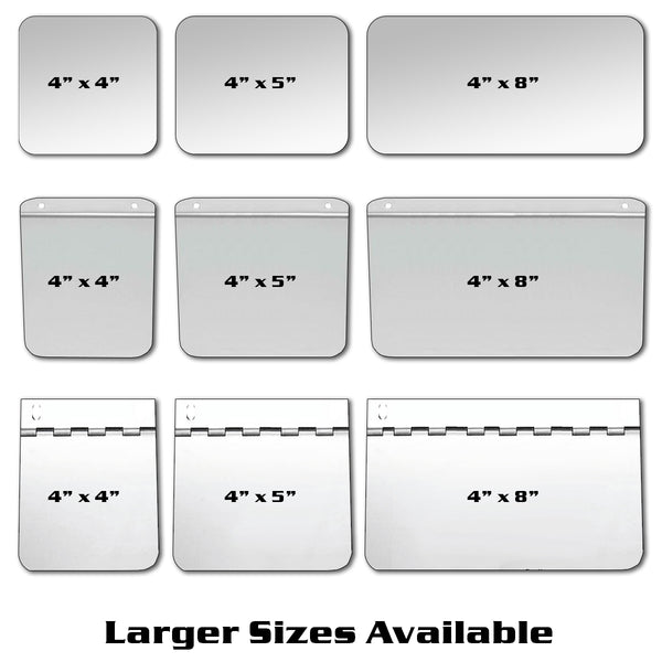 Permit Panels made of Stainless Steel (Various Sizes & Mounts) – Berube ...