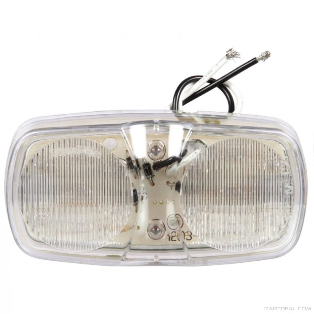 Truck-lite 2" x 4" Rectangle Amber LED Light – Berube's Truck Accessories