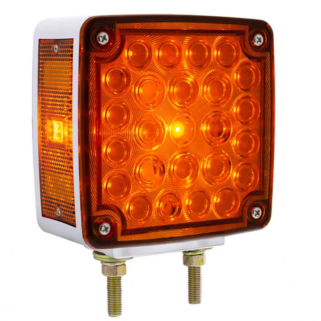 Products United Pacific 52 Diode 4.5" Square Double Faced Turn Signal ...